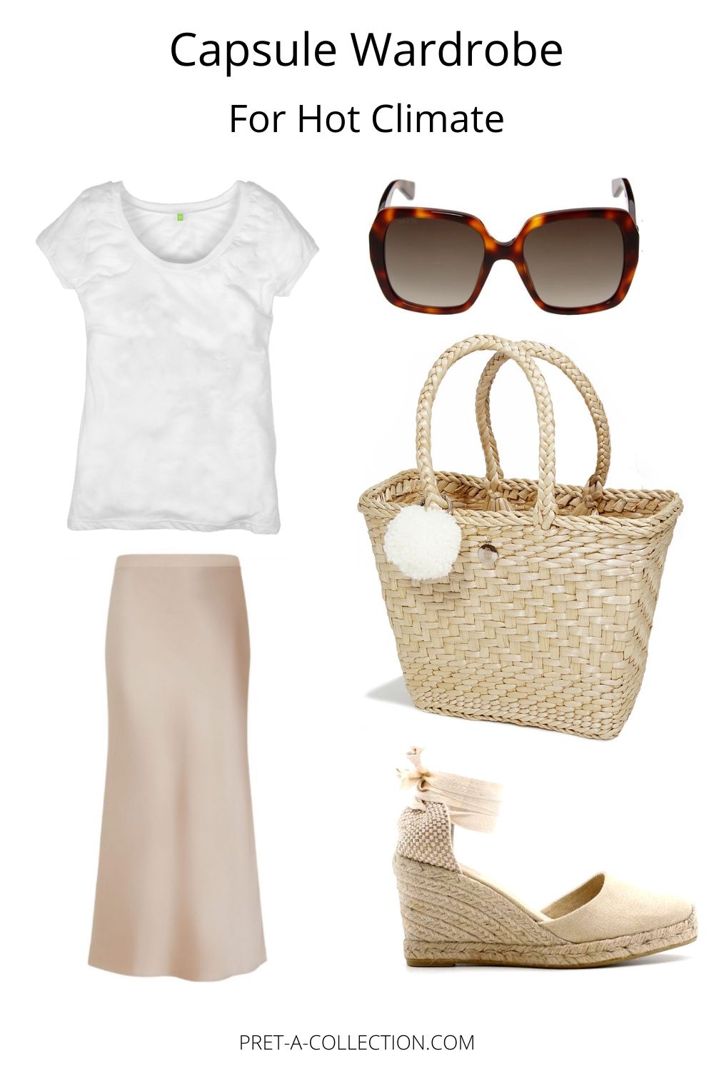Capsule Wardrobe For Hot Climate - Pret a Collection