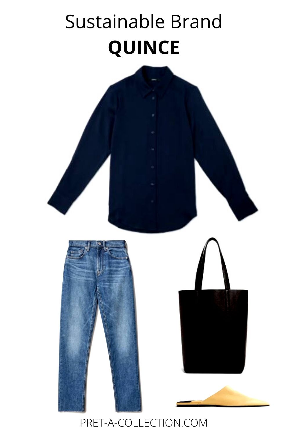 Sustainable Brand: Quince - Pret a Collection