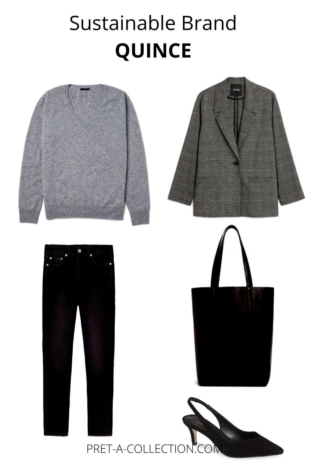 Sustainable Brand: Quince - Pret a Collection